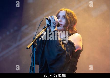 June 29, 2024: Chelsea Wolfe performs at the Hellfest Open Air festival ...