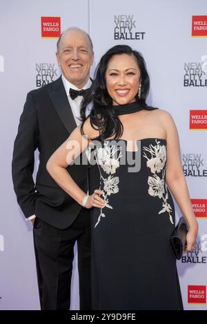 Allyson Tang (L) attends the 2024 New York City Ballet Spring Gala at ...