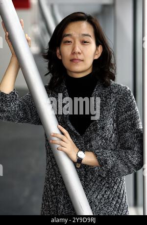 South Korean writer Han Kang, the winner of the 2024 Nobel Prize in ...
