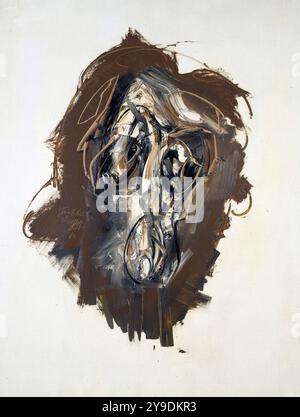 SAURA , ANTONIO. PINTOR ESPAÑOL. HUESCA 1930 - 1998. FOTO EN SU ESTUDIO ...
