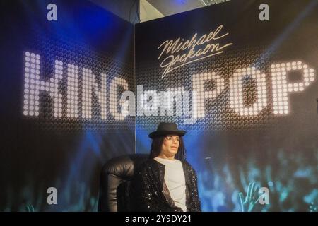 Wax figure of Michael Jackson, Polonia Wax Museum, Krakow, Poland Stock ...