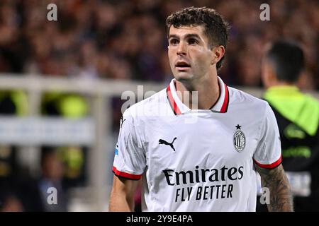 AC Milan's midfielder Christian Pulisic shows his dejection during ACF ...