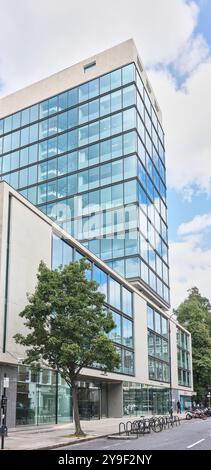 Met building tower, Fitzrovia, London, England Stock Photo - Alamy