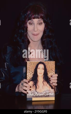 Cher at a in-store appearance signing her album "Believe" and her new ...