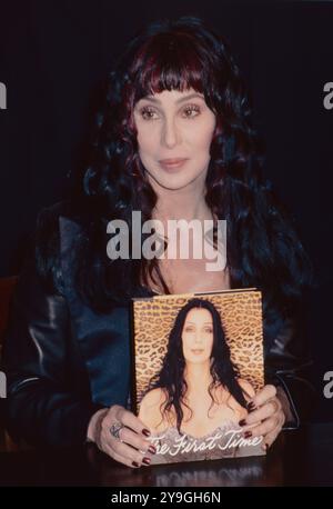 Cher at a in-store appearance signing her album "Believe" and her new ...