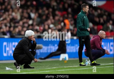 Greece manager Ivan Jovanovic (left) during a training session at the ...