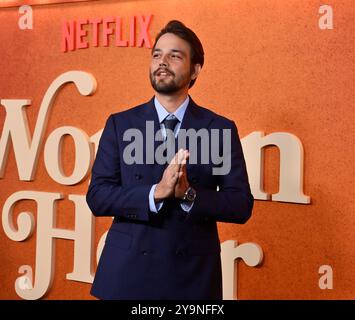 Cast member Daniel Zavatto attends the premiere of Netflix's dramatic ...