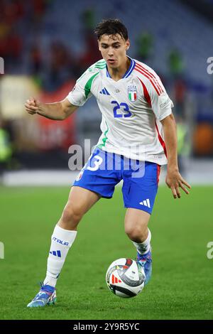 Olimpico Stadium, Rome, Italy - Niccolo Pisilli of AS Roma celebrates ...