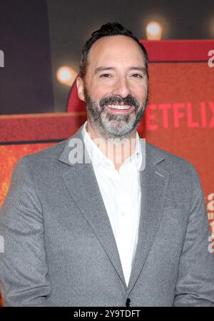 HOLLYWOOD, CA - OCTOBER 10: Tony Hale, Anna Kendrick, Daniel Zovatto at Los Angeles Premiere Of ...