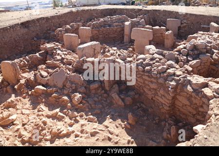 Pre-pottery Neolithic archaeological site of Sayburc dating from 11,000 ...