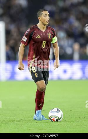 Youri Tielemans of Belgium controls the ball during a FIFA Men’s World ...