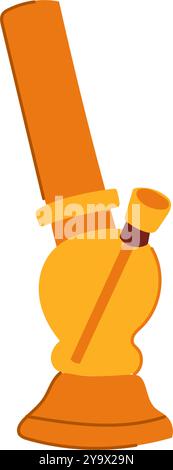 bowl bong cannabis cartoon vector illustration Stock Vector Image & Art ...