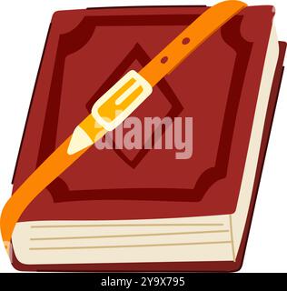 kingdoms fantasy book cartoon vector illustration Stock Vector Image ...