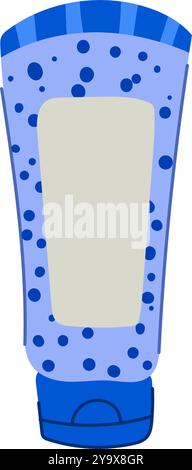 renew exfoliating scrub cartoon vector illustration Stock Vector Image ...