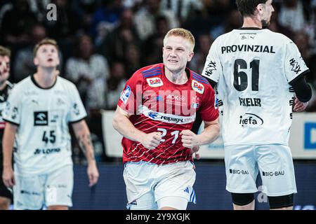Frederik Bo Andersen (Handball Sport Verein Hamburg, #21) GER, THW Kiel ...