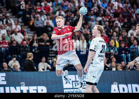 Wurf/Tor Frederik Bo Andersen (Handball Sport Verein Hamburg, #21) GER ...