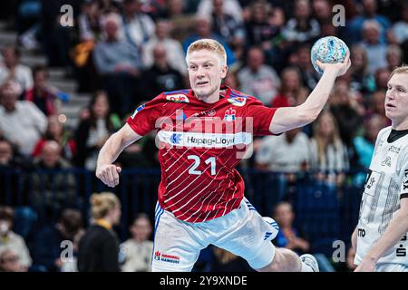 Wurf/Tor Frederik Bo Andersen (Handball Sport Verein Hamburg, #21) GER ...