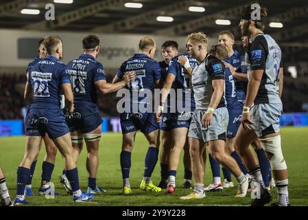 Sale Sharks vs Newcastle Falcons - Gallagher Premiership Rugby - 11th ...