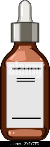 volume hair serum cartoon vector illustration Stock Vector Image & Art ...
