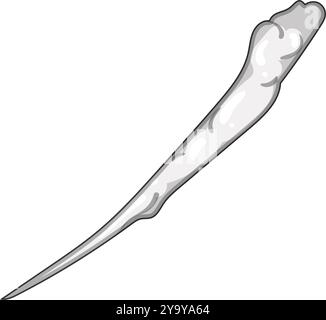 turbine plane smoke trail cartoon vector illustration Stock Vector ...