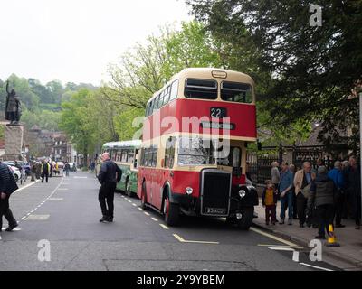 Leyland Titan bus in Winchester Broadway on a King Alfred heritage ...