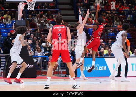 Zack LeDay (EA7 Emporio Armani Olimpia Milano) during EA7 Emporio ...