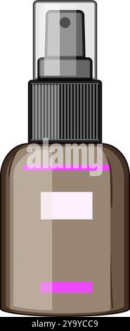 mist setting spray cartoon vector illustration Stock Vector Image & Art ...