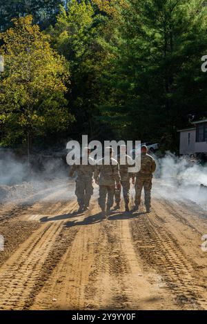 The North Carolina National Guard 105th Engineer Battalion and their ...