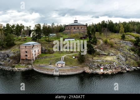 Oskar-Fredriksborg fortress is one of the defense positions in the ...