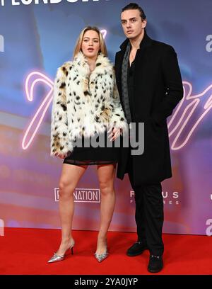 London, UK. India Davis at the Anora premiere. The 68th BFI London Film ...