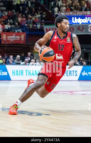 EA7 Emporio Armani Milano vs. Kosner Baskonia Vitoria-Gasteiz, pictured ...