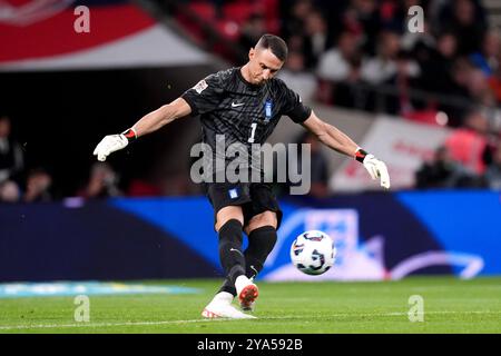 Greece goalkeeper Odysseas Vlachodimos during the UEFA Nations League ...