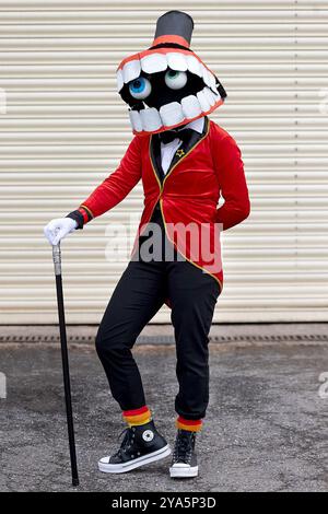 Exeter, UK. 11th Oct. Fun and games at the 2024 Comic Con held at ...