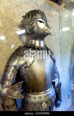 Suit Of Armour in Golden Lane Czech Stock Photo - Alamy