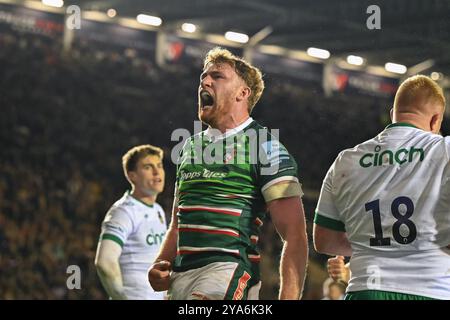 Leicester Tigers' Joseph Woodward during the Gallagher Premiership ...