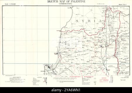 Map by Survey of Palestine, Map of Jerusalem, sheet 10 - 1-100,000 ...