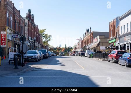 Street view of Port Perry, Scugog, Ontario, Canada Stock Photo - Alamy