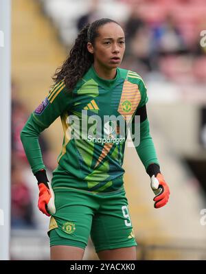 Manchester United goalkeeper Phallon Tullis-Joyce during the Barclays ...
