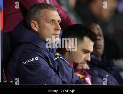 England head coach Ben Futcher before the international friendly match ...