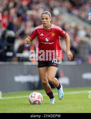 Manchester United women's Celin Bizet celebrates her goal during the ...