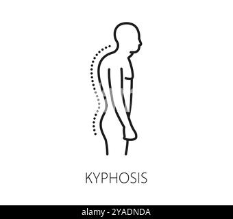 Scoliosis treatment. Spinal curvature, kyphosis, lordosis of the neck ...