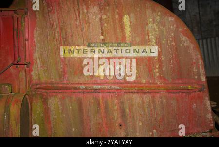 McCormick International 403 combine Stock Photo - Alamy
