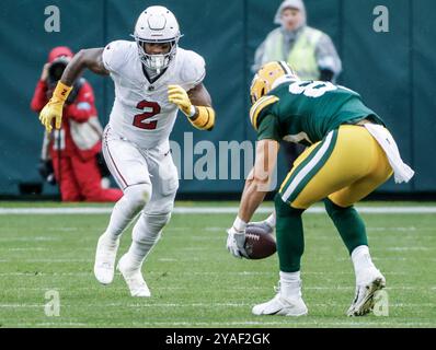 Arizona Cardinals linebacker Mack Wilson Sr. goes after a loose ball ...