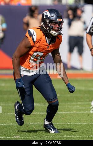 Denver Broncos wide receiver Lil'Jordan Humphrey (17) celebrates a ...