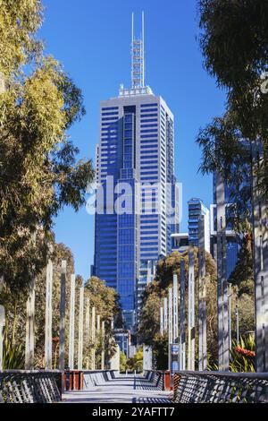 Birrarung Marr Views in Melbourne Australia Stock Photo - Alamy