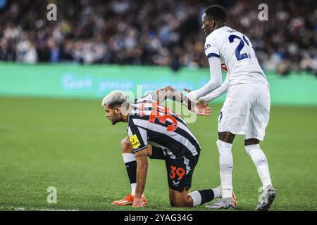 Bruno Guimarães of Newcastle United during the Premier League match ...
