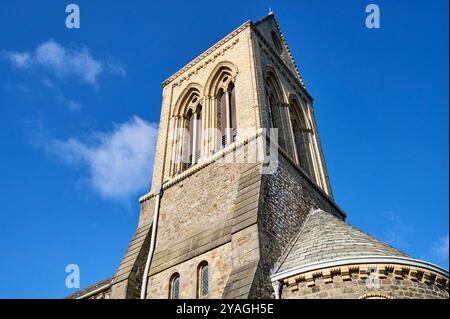 St Paul's Church Scotforth,Lancaster by Edmund Sharpe (1876 Stock Photo ...