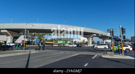 The new Deborah Lawrie Flyover, part of the Sydney Gateway at Sydney ...