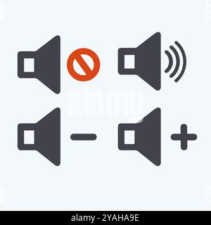 Decrease graphic icons set. UI and UX. Premium quality symbol collection. MDecrease graphic icon ...