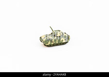 Toy model of cannon isolated on white background Stock Photo - Alamy